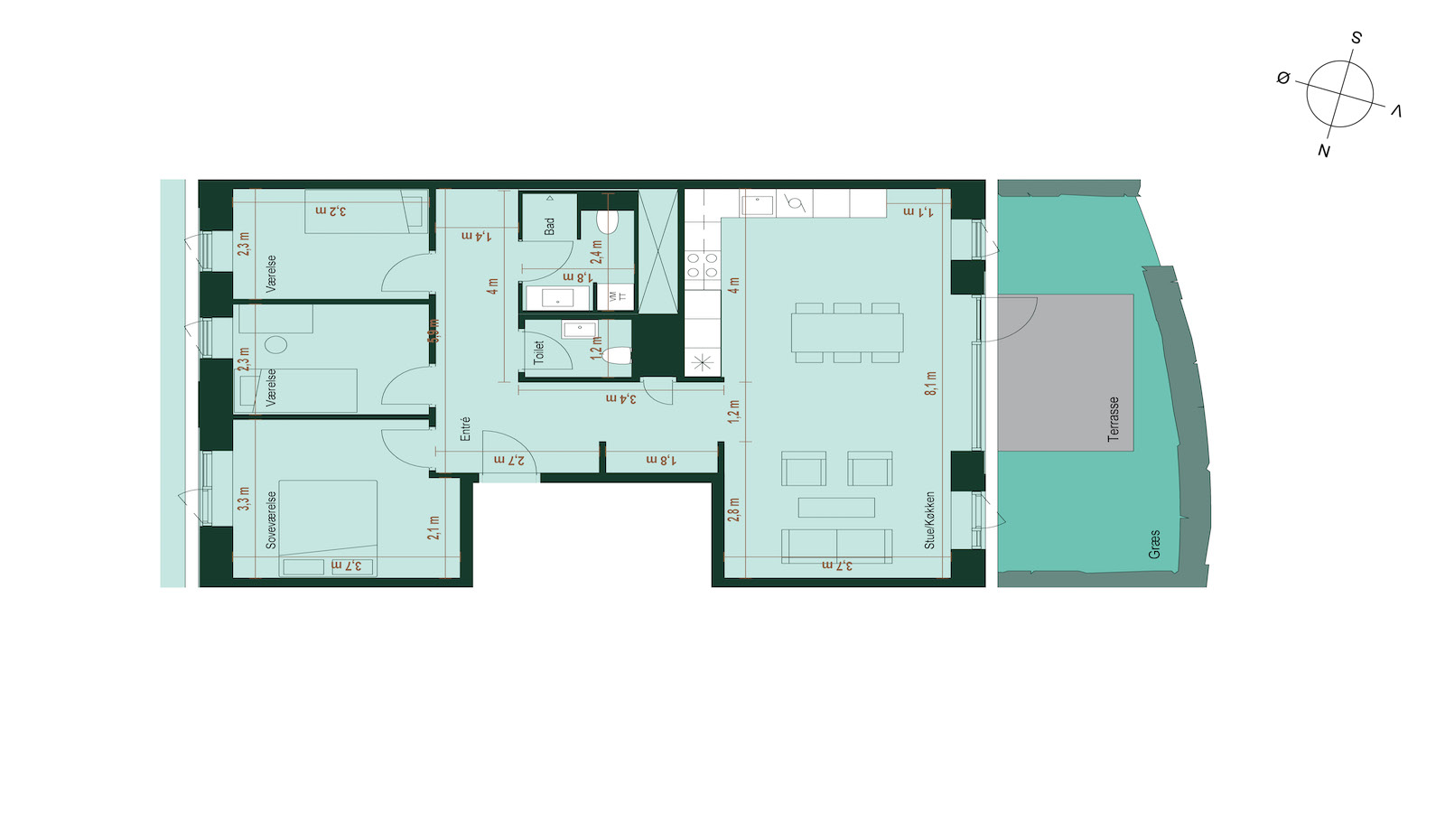 Bomhusvej 18C, St. Tv.